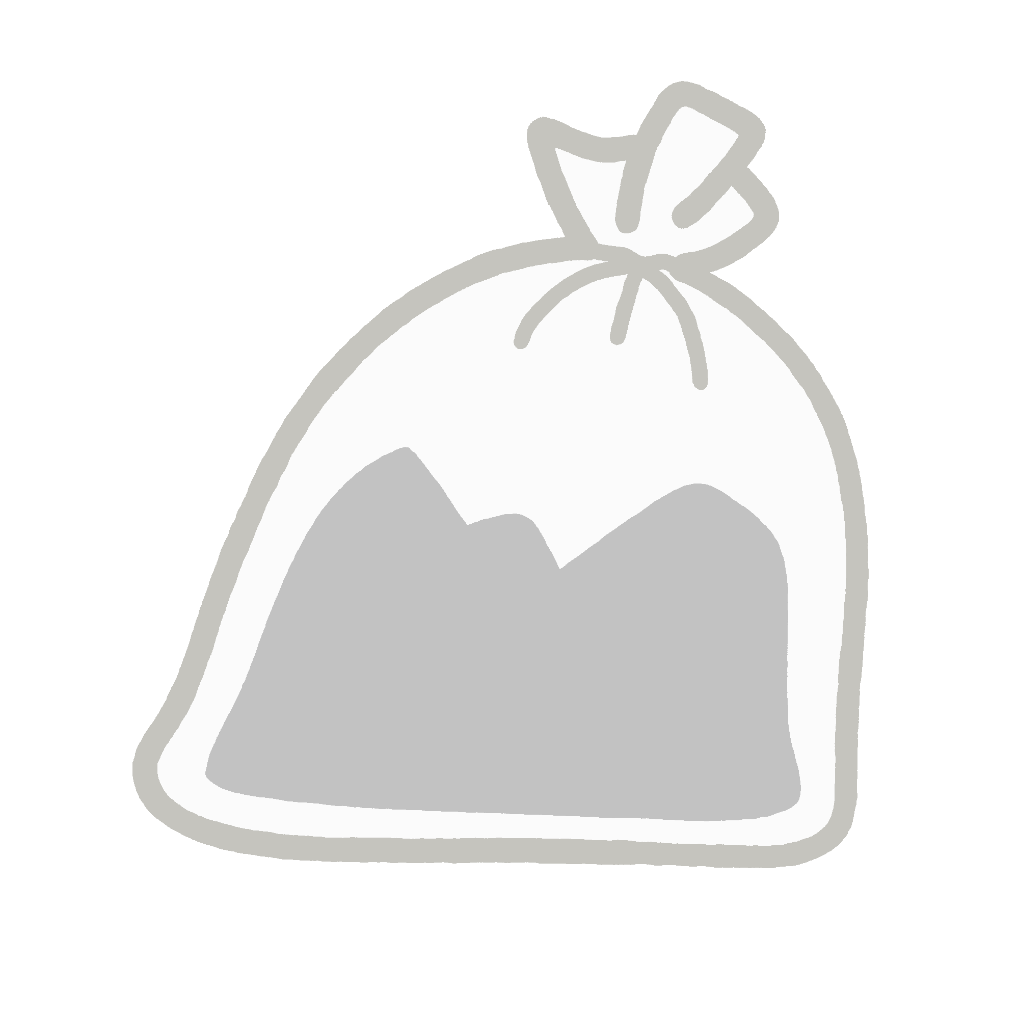 Clip art of garbage bag - かわいい無料イラスト素材「てがきら」