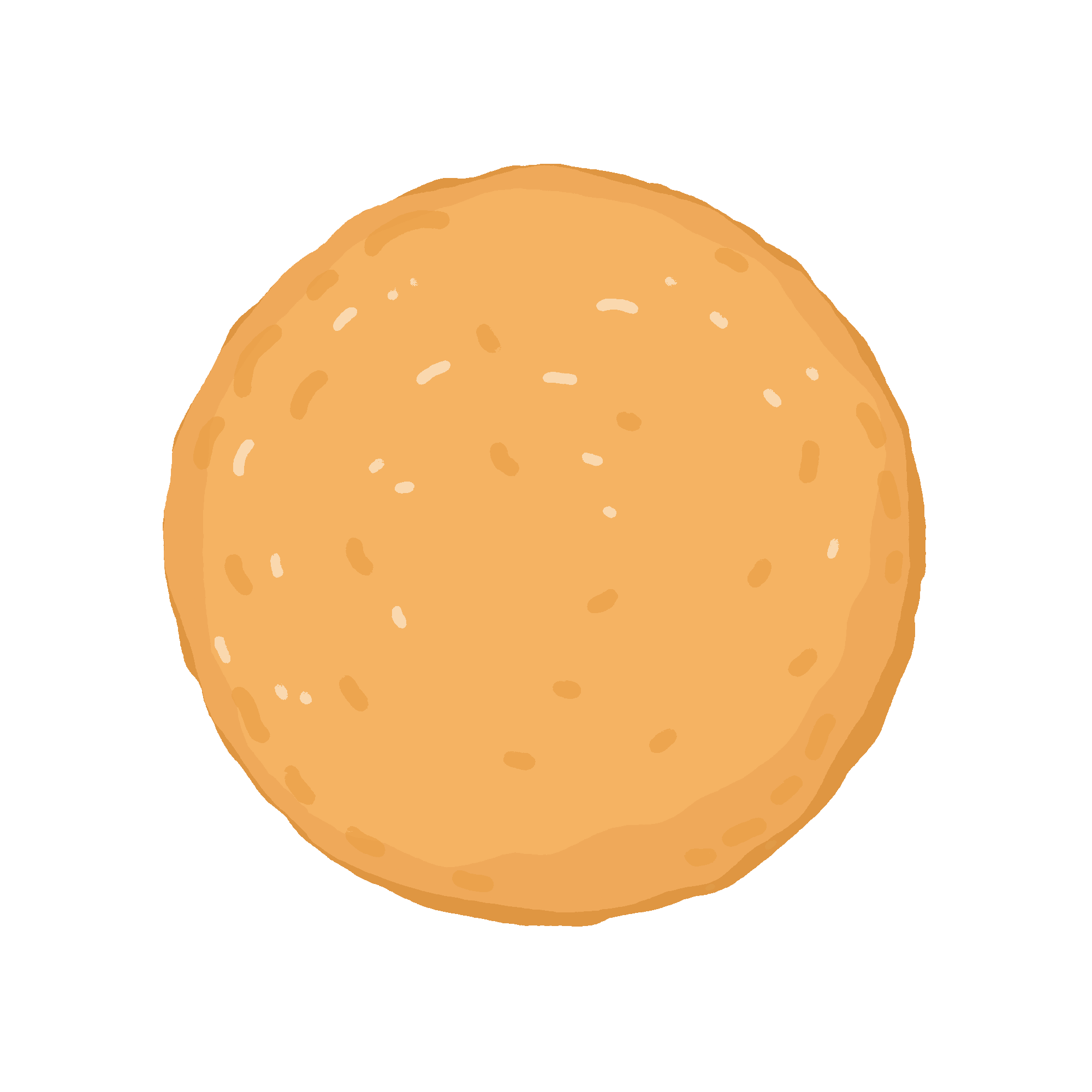 Clip art of fish ball(fish ball) - かわいい無料イラスト素材「てがきら」