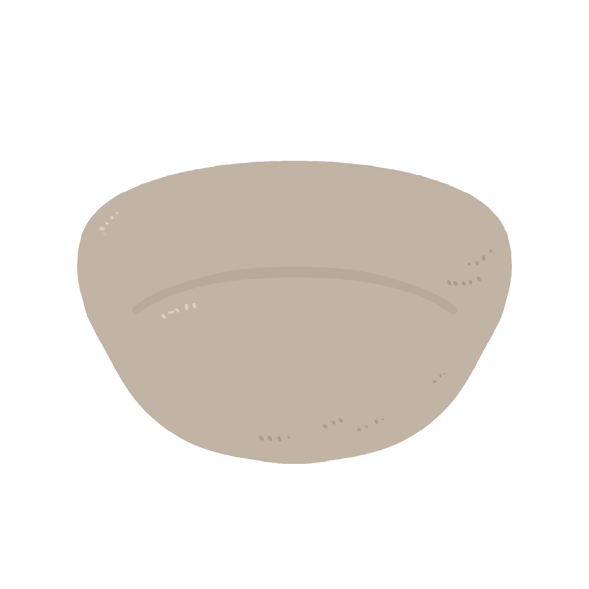 Clip art of black bean paste - かわいい無料イラスト素材「てがきら」