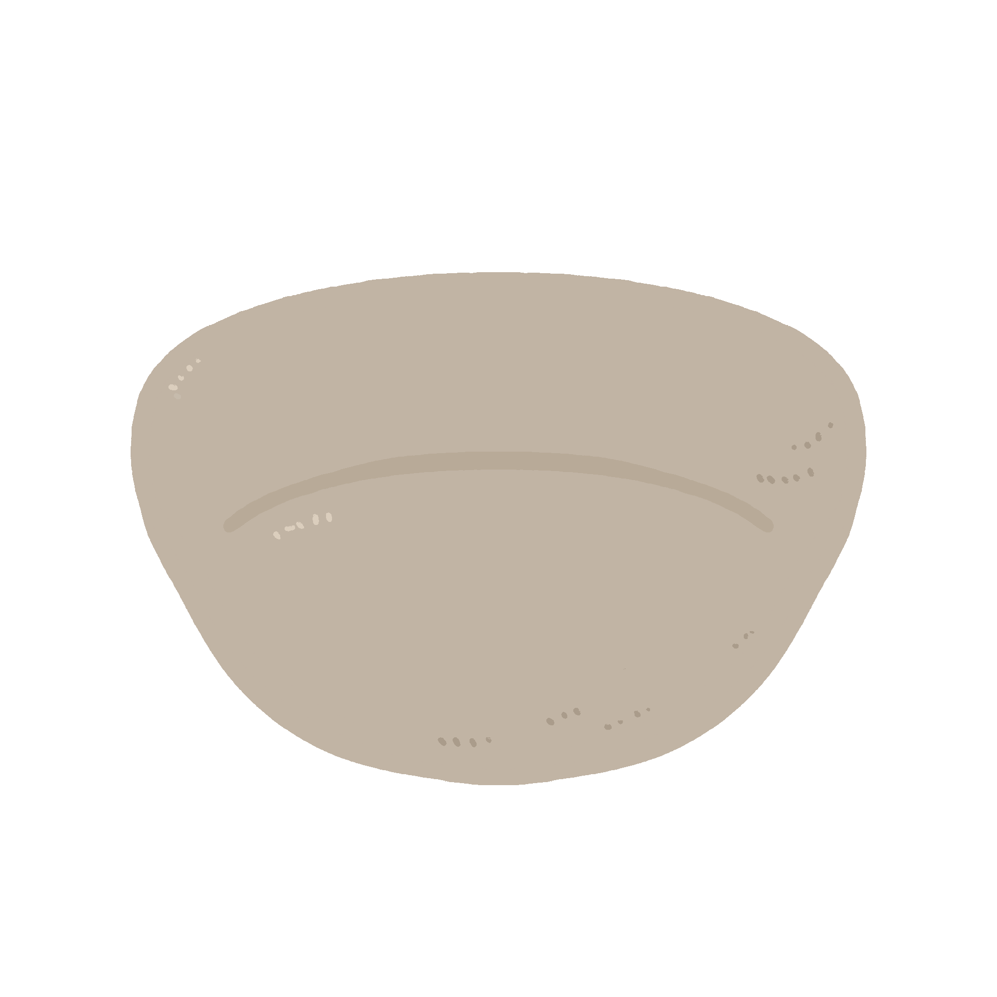 Clip art of black bean paste - かわいい無料イラスト素材「てがきら」