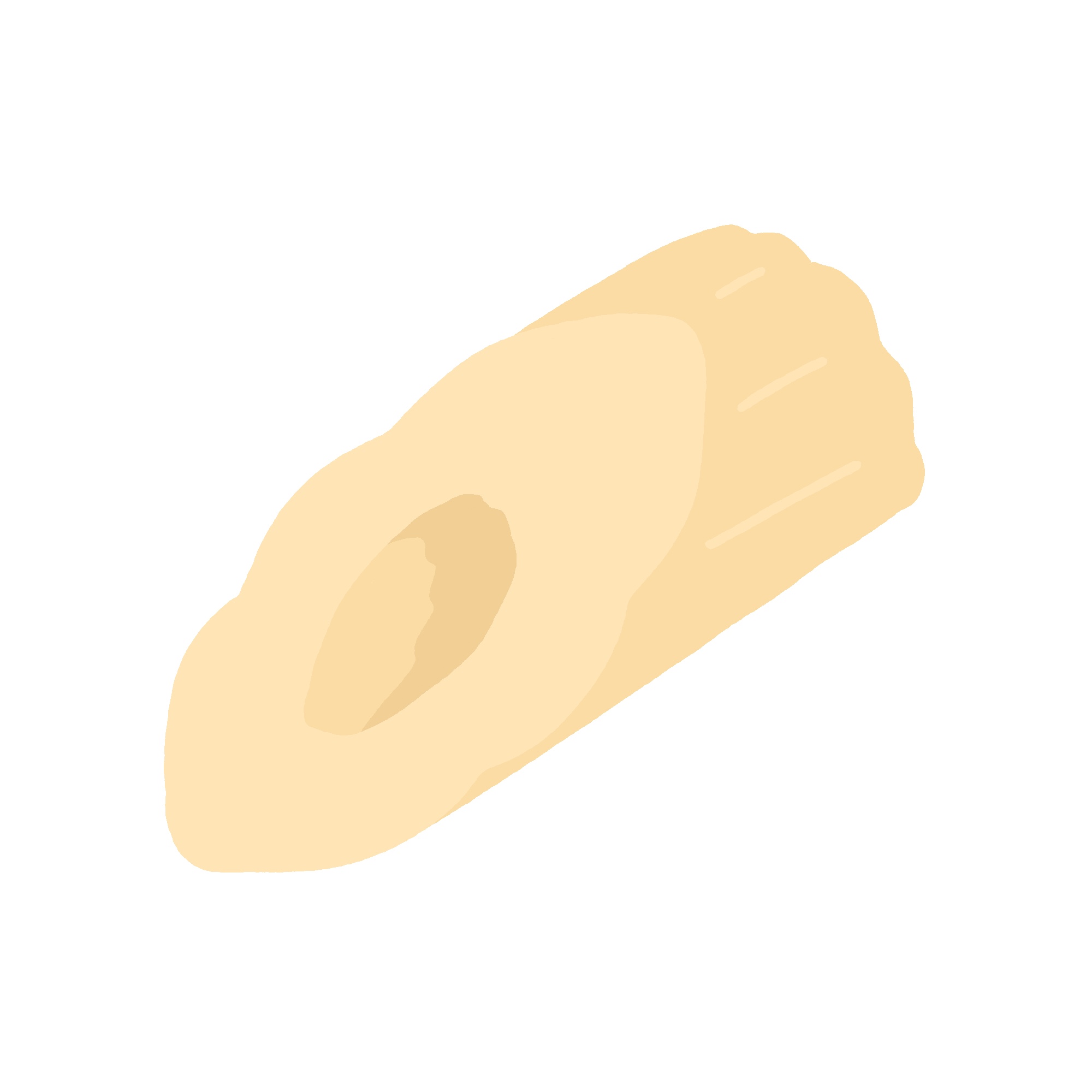 Clip art of chikuwabu(oden) - かわいい無料イラスト素材「てがきら」