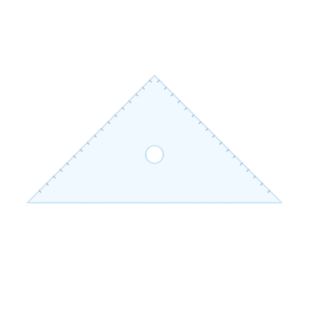 Clip art of triangular ruler - Free Clip Arts “Tegakira“